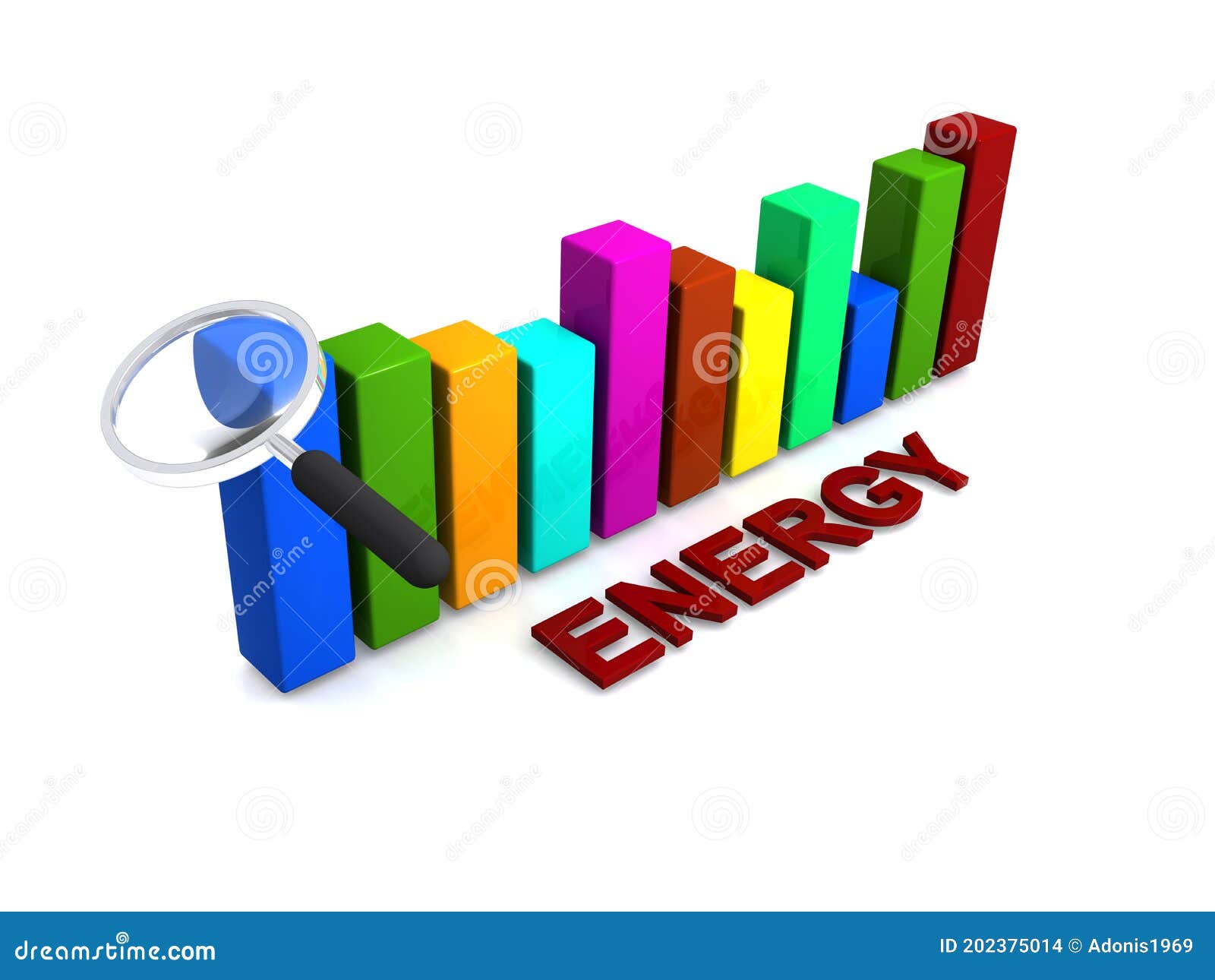 Energy and graph on white stock illustration. Illustration of radio ...