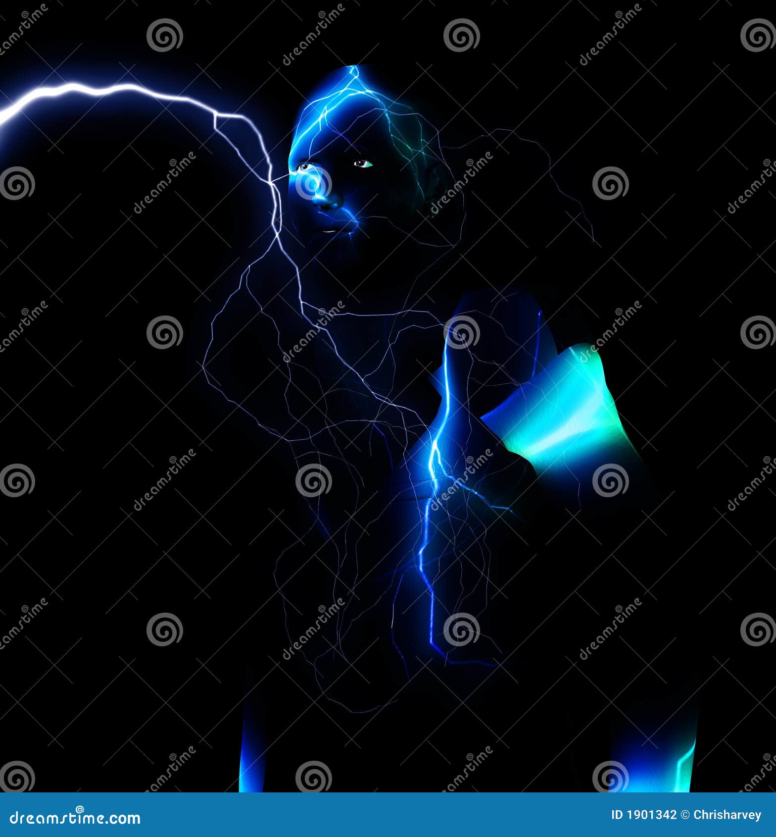Energy Head 19 stock illustration. Illustration of conceptual - 1901342