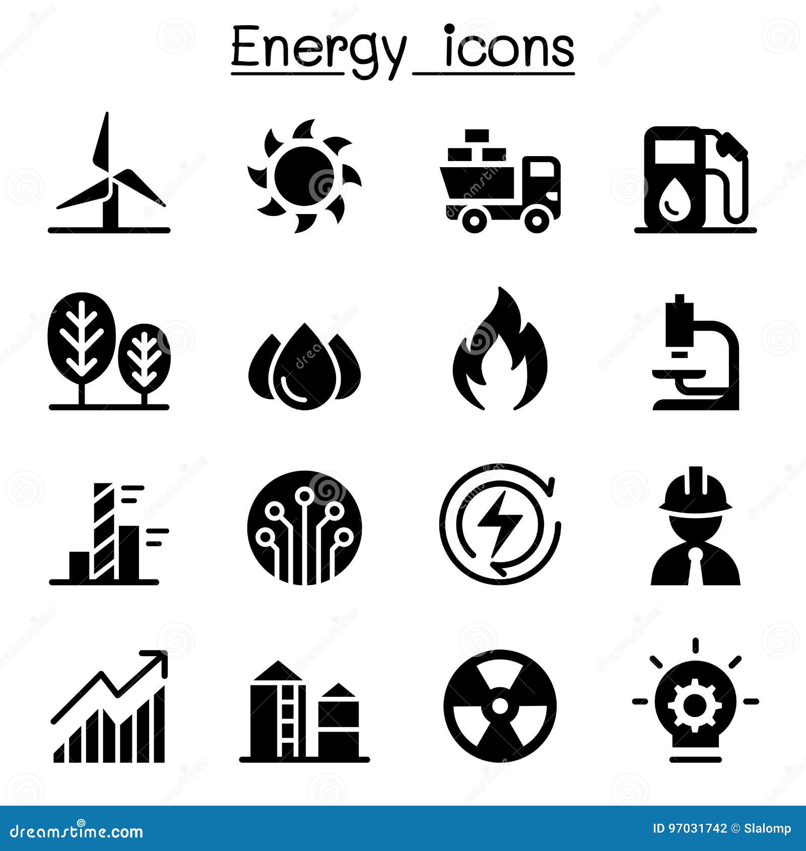 Energy industry icon set stock vector. Illustration of flat - 97031742 Energy industry icon set stock vector. Illustration of flat - 97031742