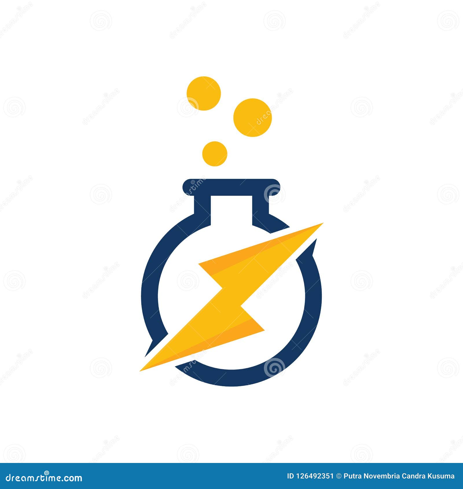 Energy Lab Logo Icon Design Stock Vector - Illustration of electric ...