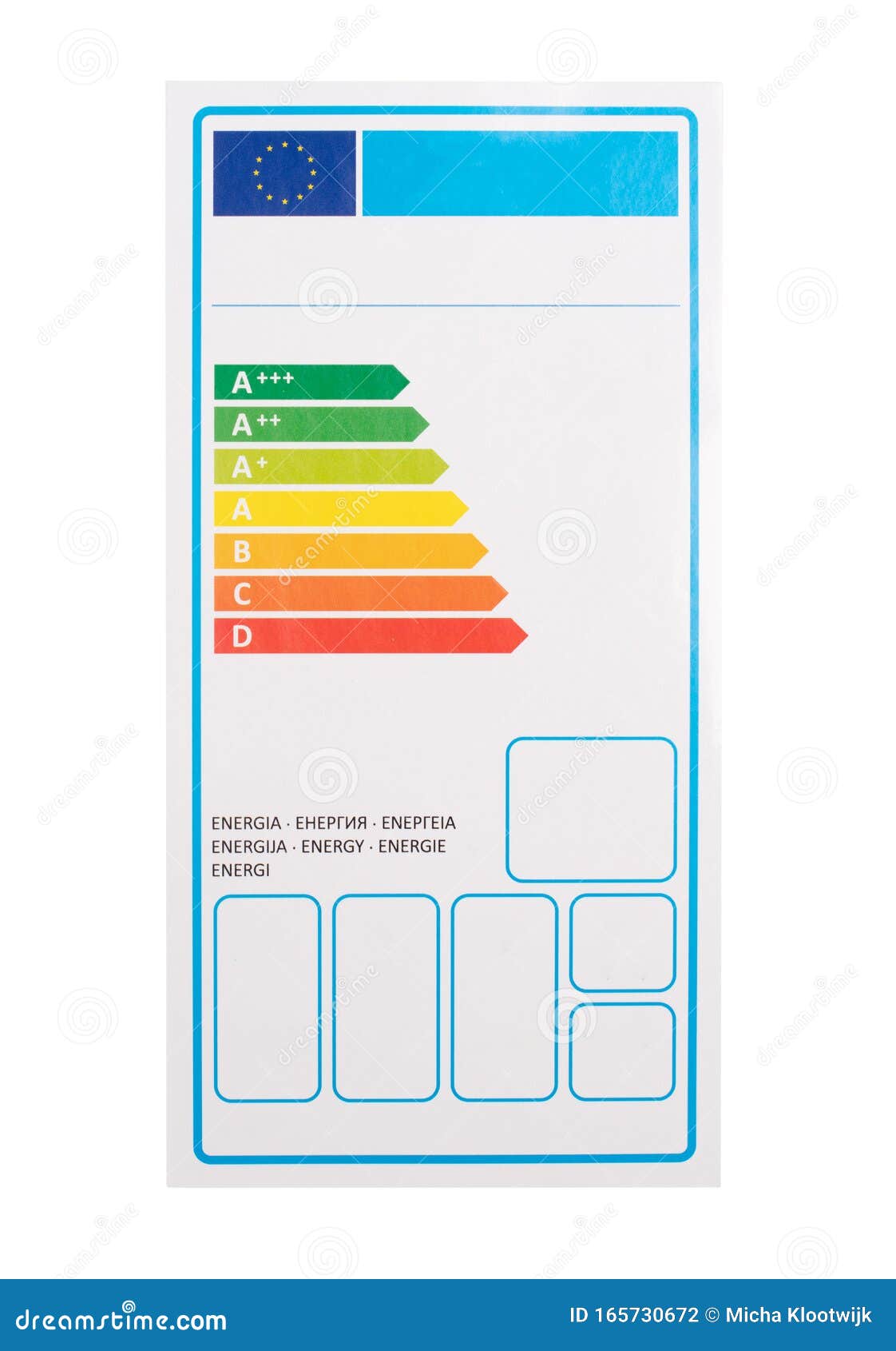 Energy label sticker stock photo. Image of concept, white - 165730672