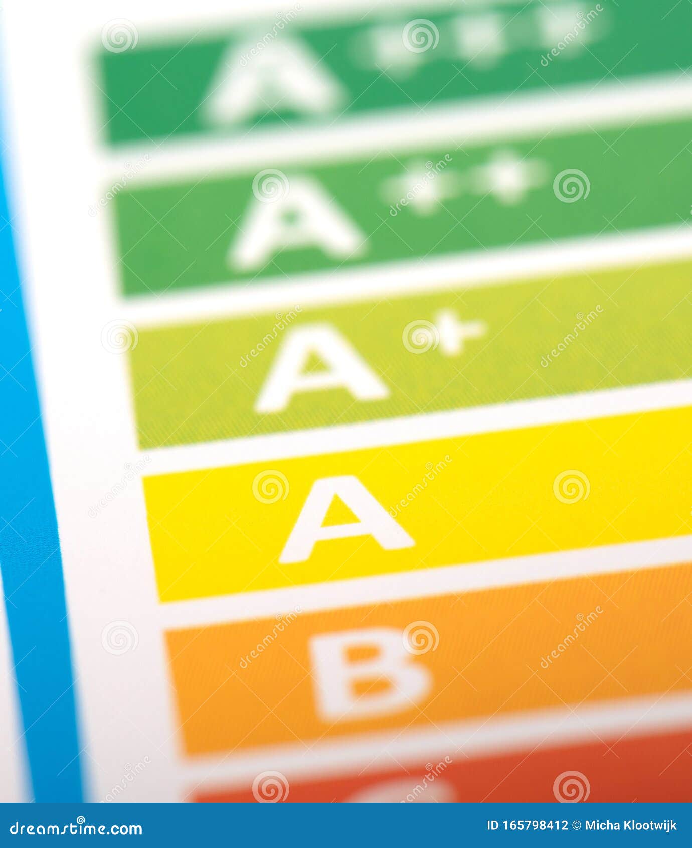 Energy label sticker stock photo. Image of composition - 165798412