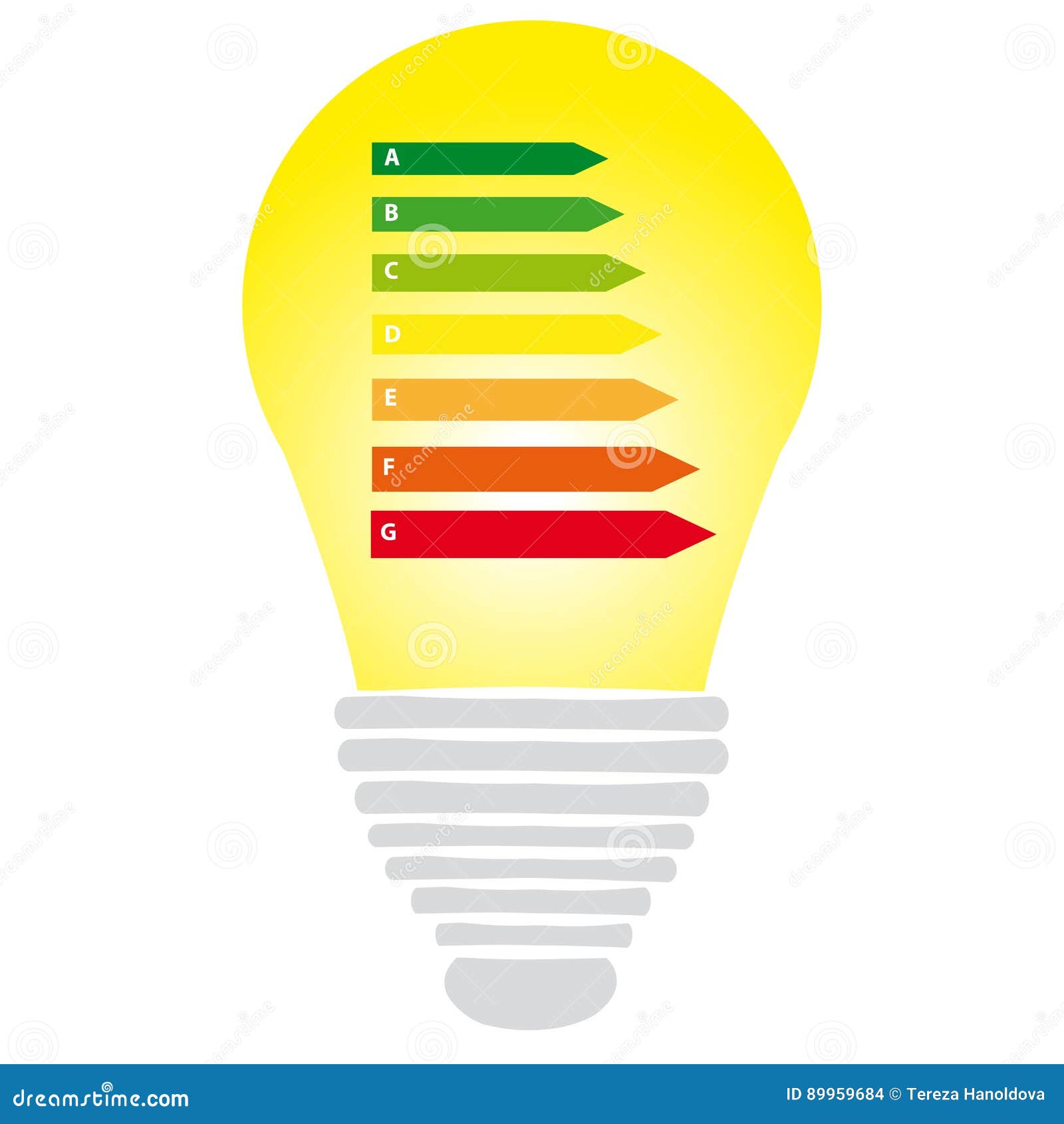 Energy Labels Bulb White Background Stock Illustrations – 152 Energy ...