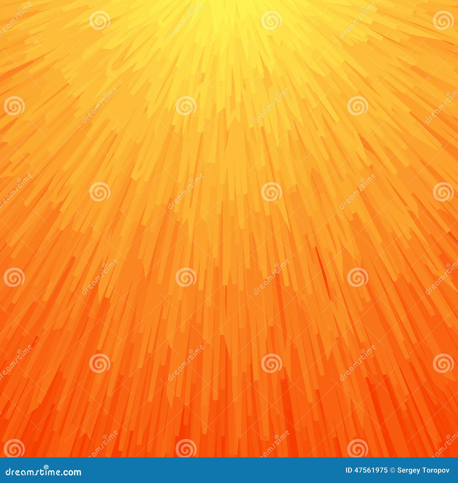 Energy Light Abstract Background in Orange Colors Stock Vector ...