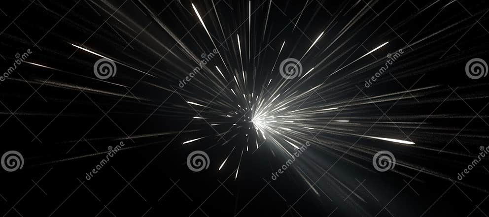 Energy Light Beam Explosion Background, Bright Stock Illustration ...