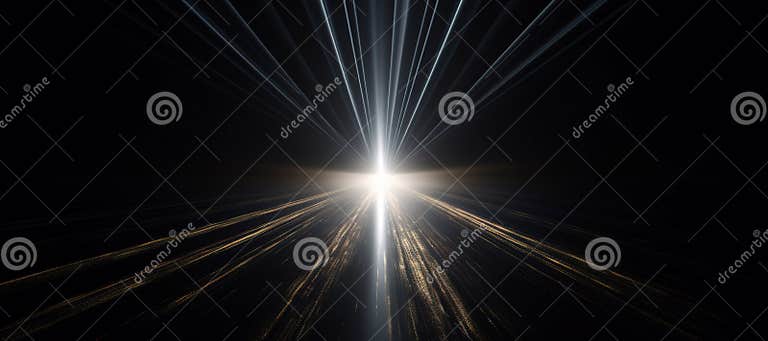 Energy Light Beam Explosion Background, Bright Stock Illustration ...