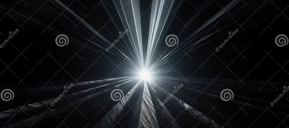 Energy Light Beam Explosion Background, Bright Stock Illustration ...