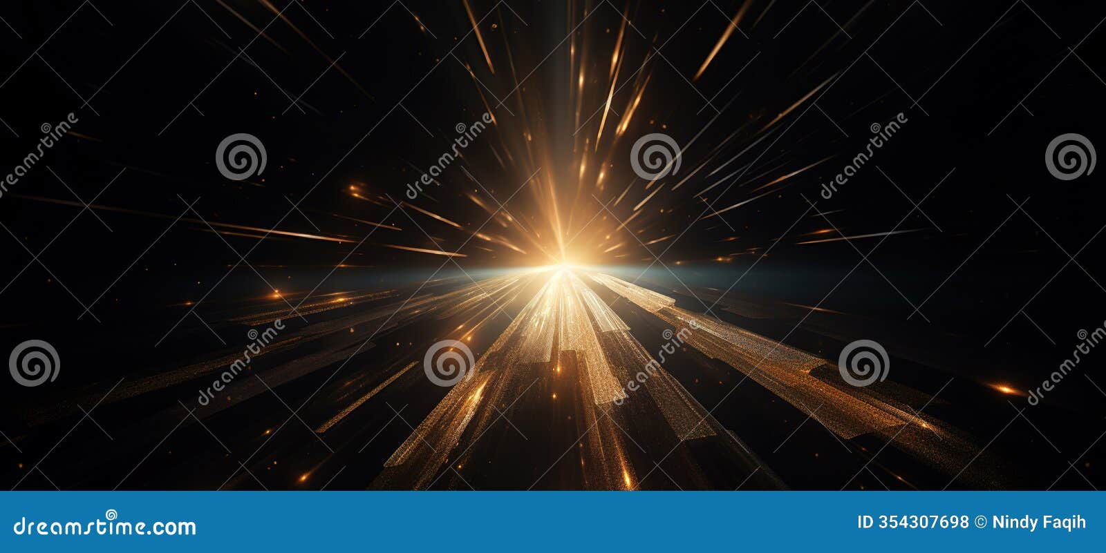 Energy Light Beam Explosion Background, Bright Stock Illustration ...