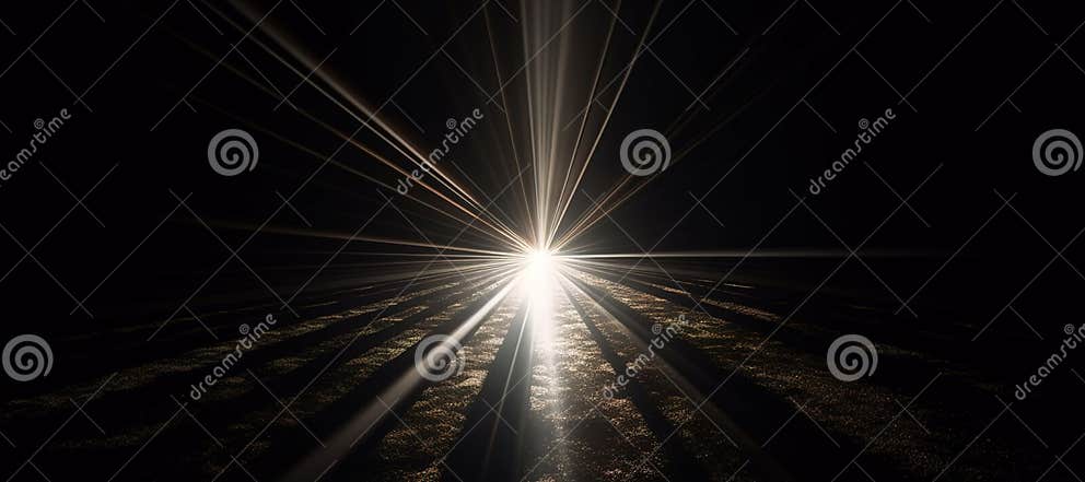 Energy Light Beam Explosion Background, Bright Stock Illustration ...