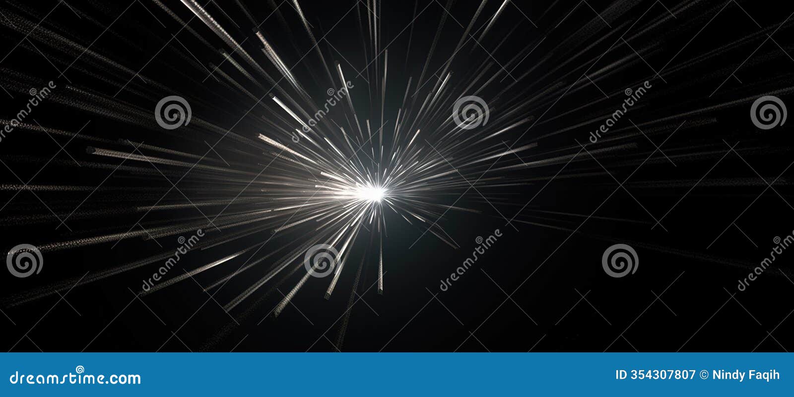 Energy Light Beam Explosion Background, Bright Stock Illustration ...