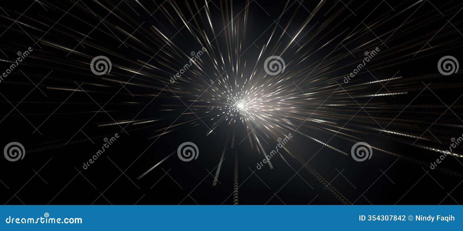 Energy Light Beam Explosion Background, Bright Stock Illustration ...
