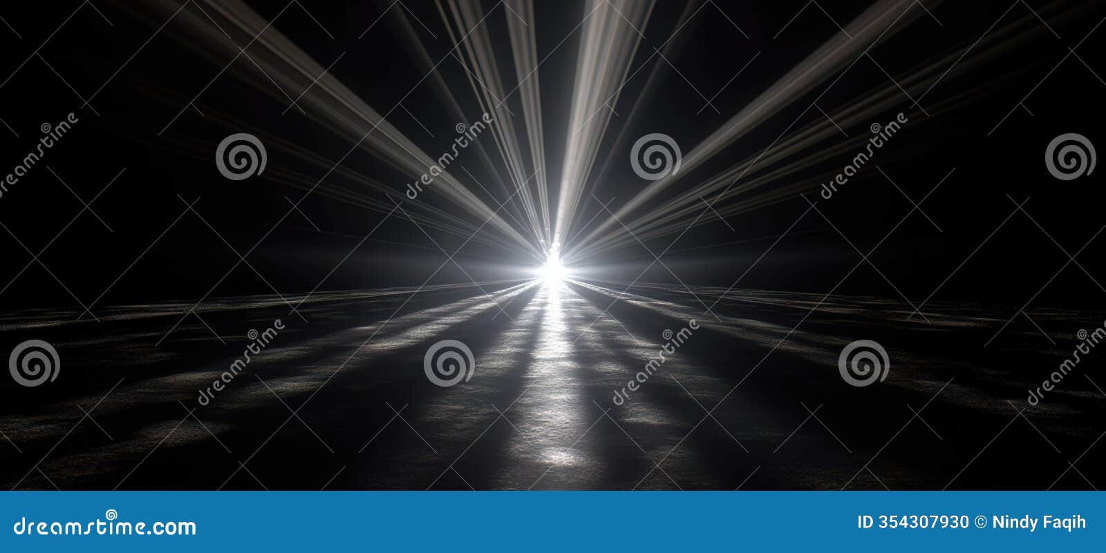 Energy Light Beam Explosion Background, Bright Stock Illustration ...