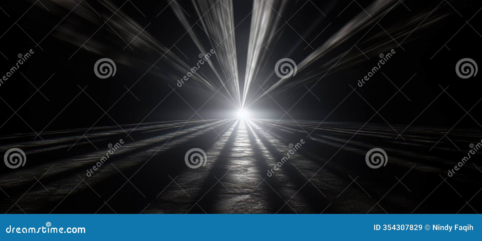 Energy Light Beam Explosion Background, Bright Stock Illustration ...
