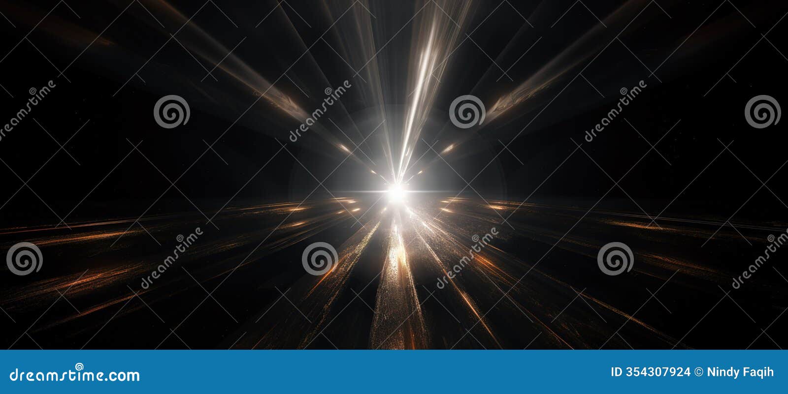 Energy Light Beam Explosion Background, Bright Stock Illustration ...