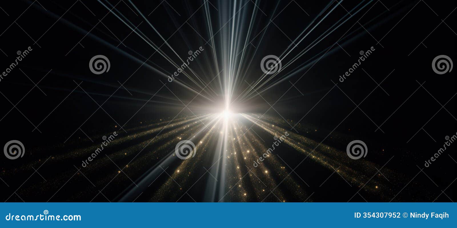 Energy Light Beam Explosion Background, Bright Stock Illustration ...