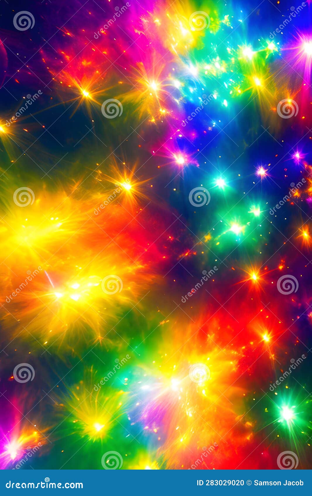 Energy and Light Texture Light Rays Bursts of Light Vivid Colors ...