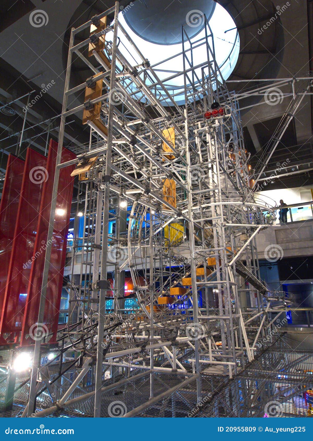 Energy Machine in Hong Kong Science Museum Editorial Stock Image ...