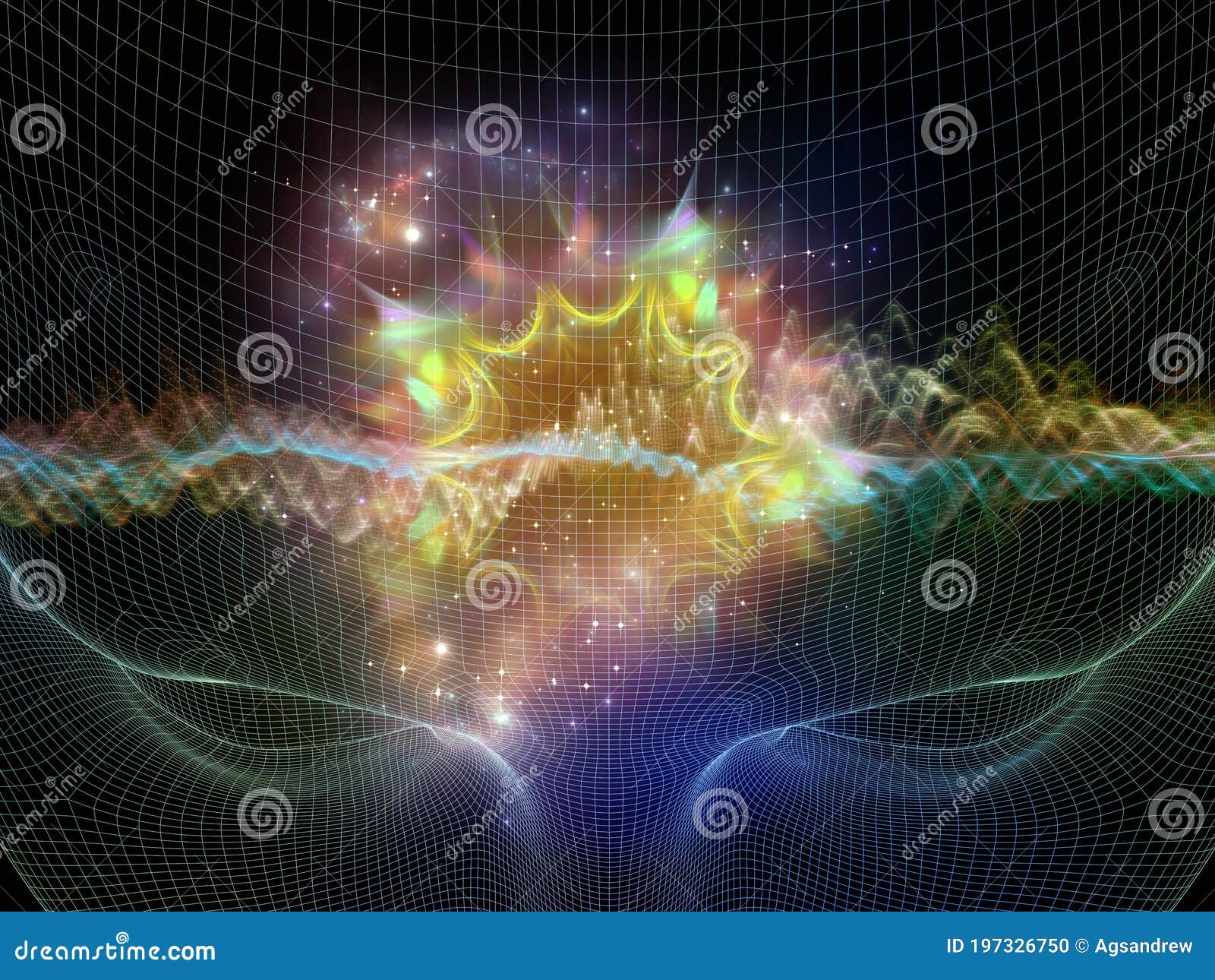 Energy of the Mind stock illustration. Illustration of radiance - 197326750