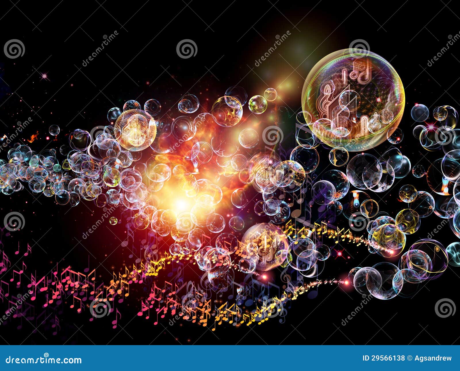 Energy of Music stock illustration. Illustration of dance - 29566138