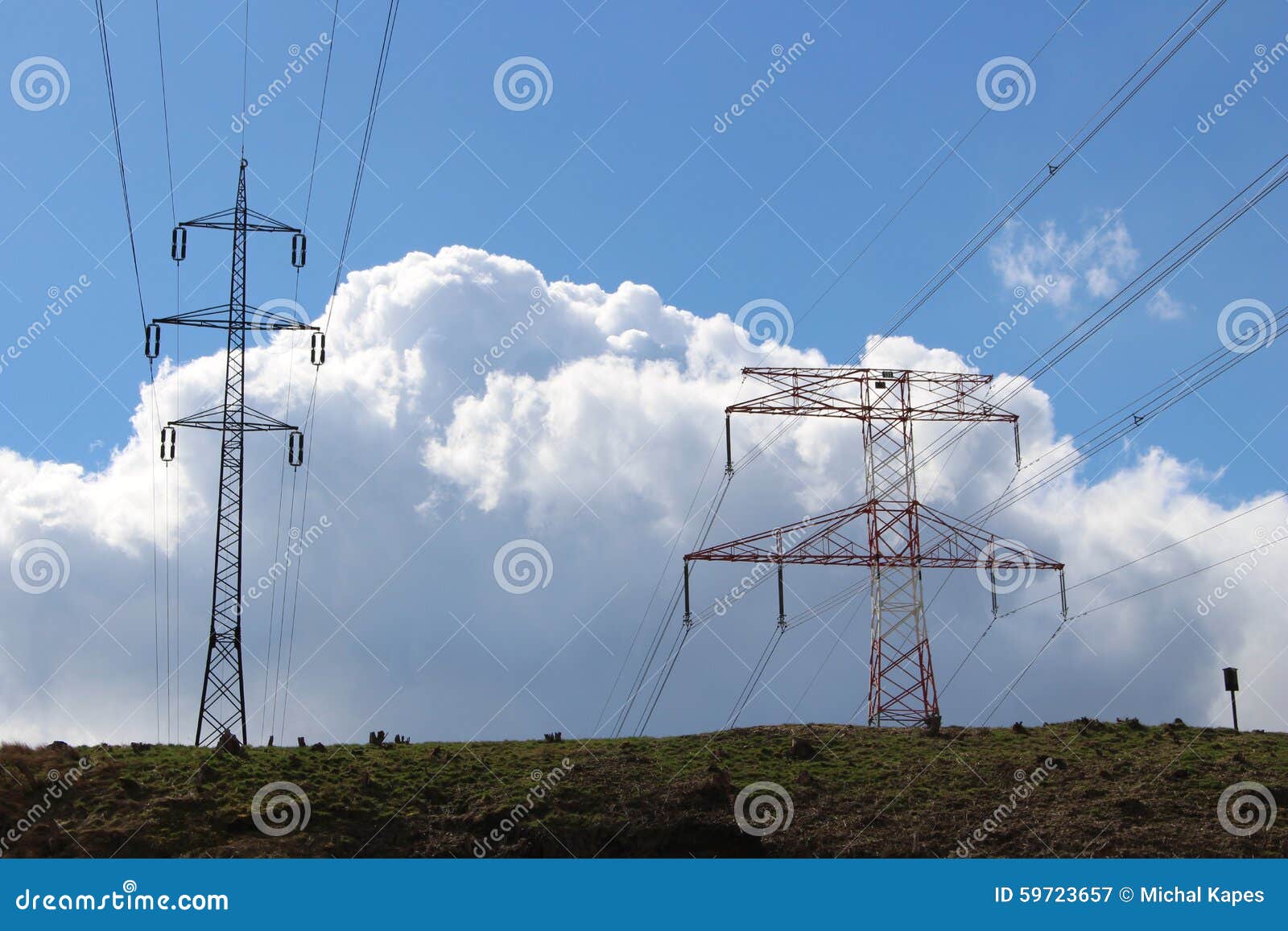 The energy network stock image. Image of electric, lines - 59723657