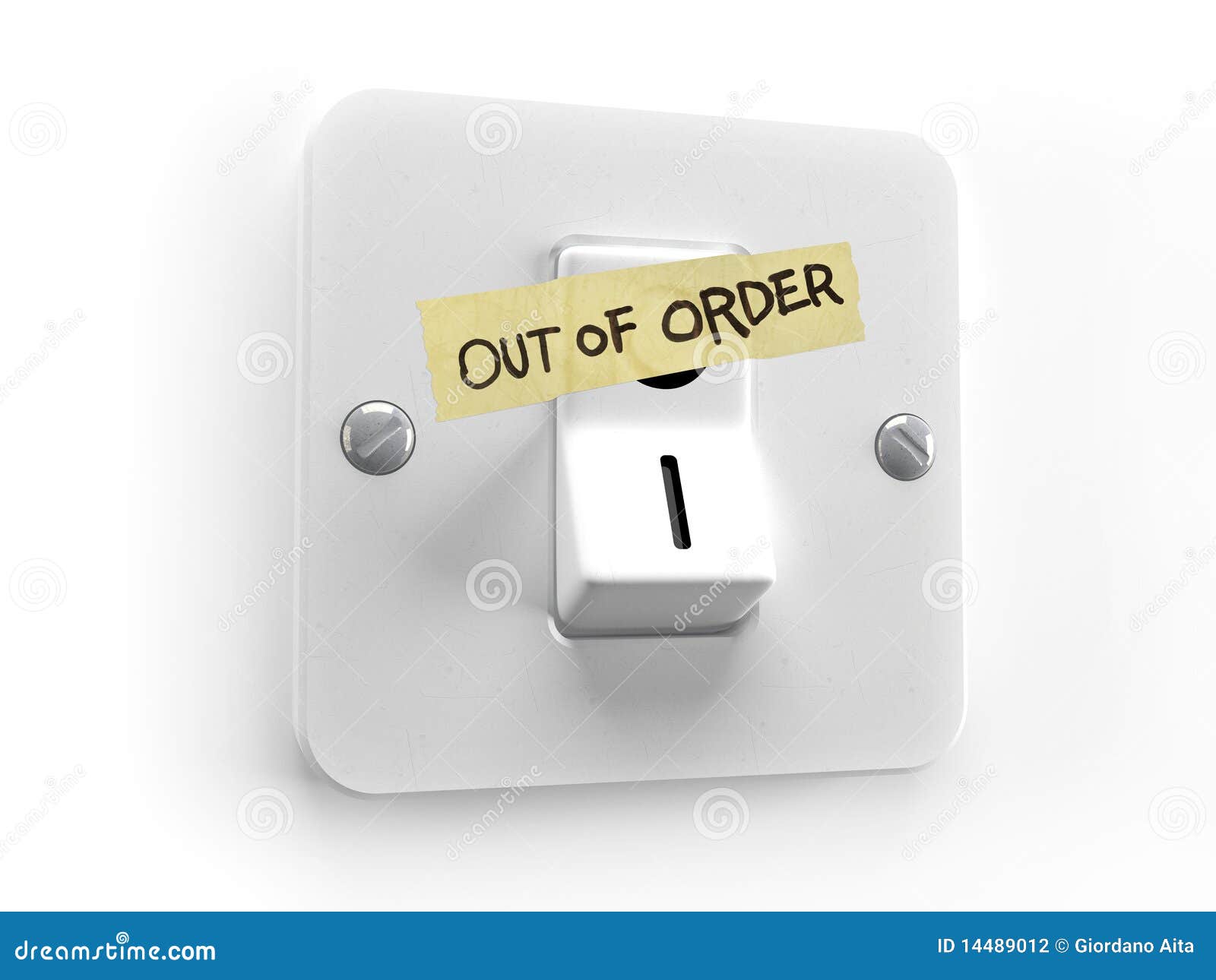 Energy Out of order stock illustration. Illustration of ignited - 14489012