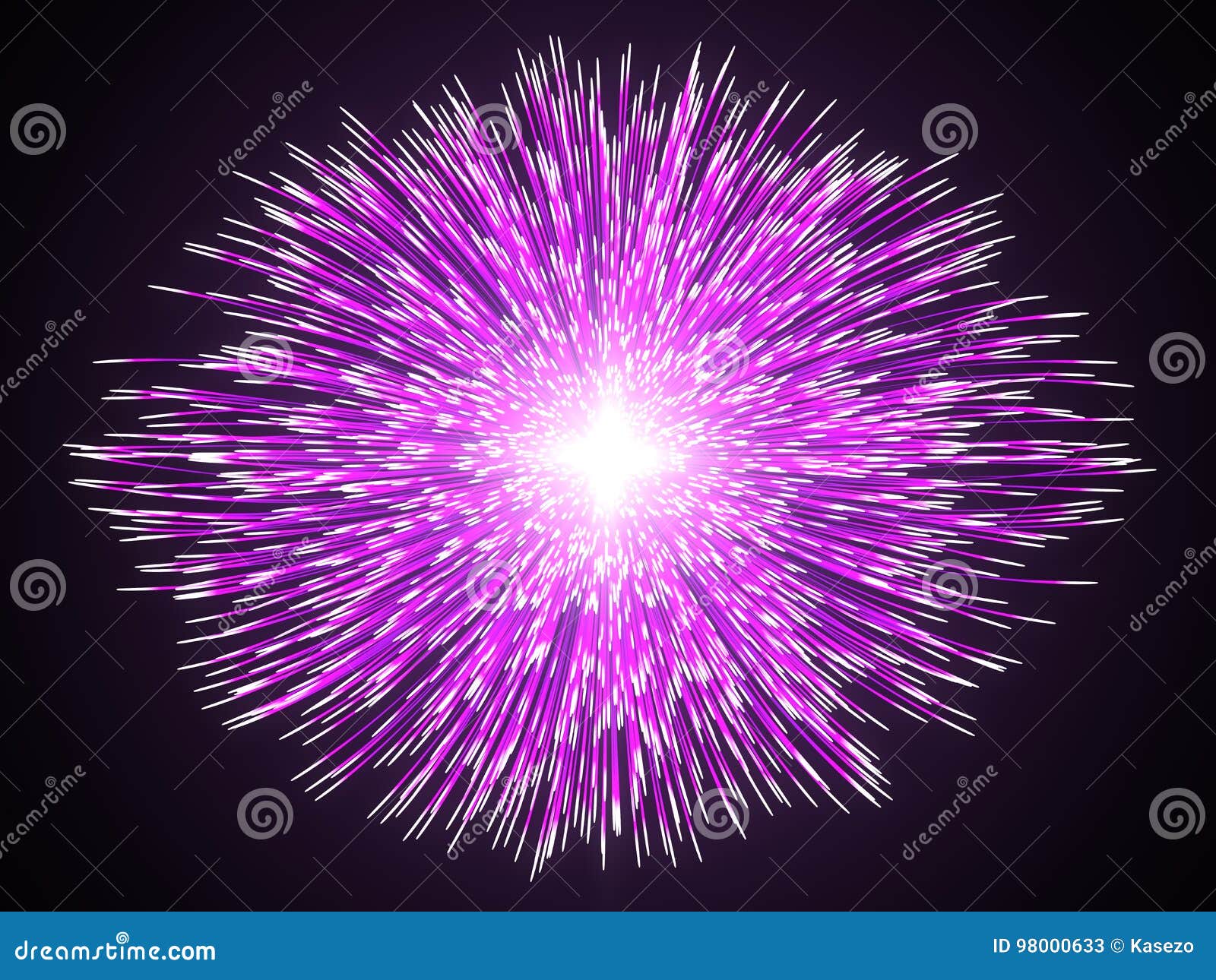 Energy Particles and Light Beam Stock Illustration - Illustration of ...