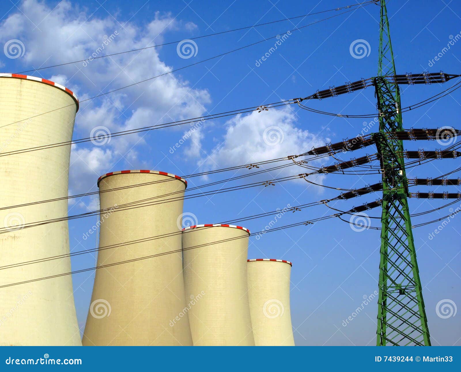 Energy production stock photo. Image of industry, detail - 7439244