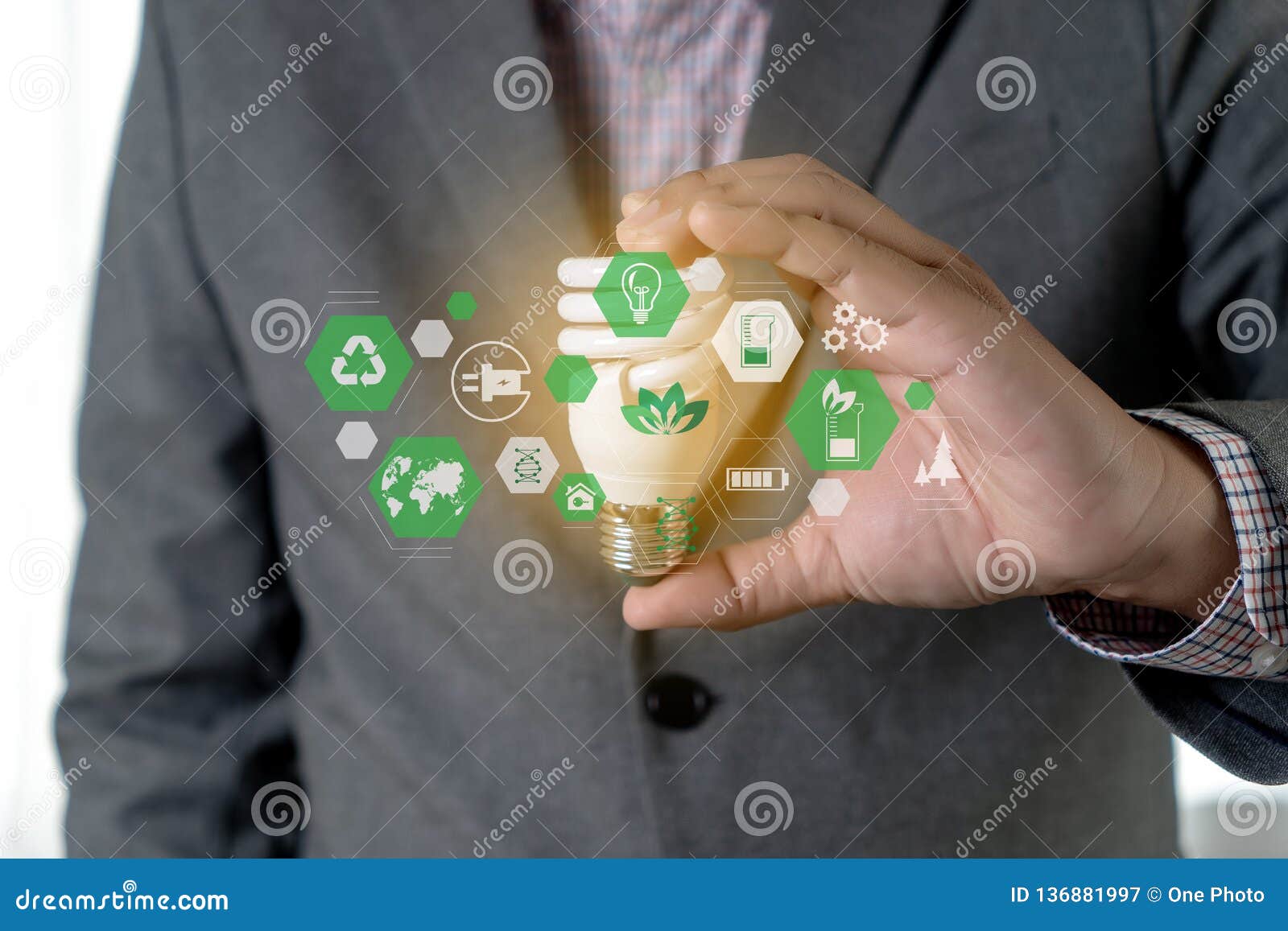 Energy Rating Chart Eco Man Energy Efficiency Scale Image Stock Image ...