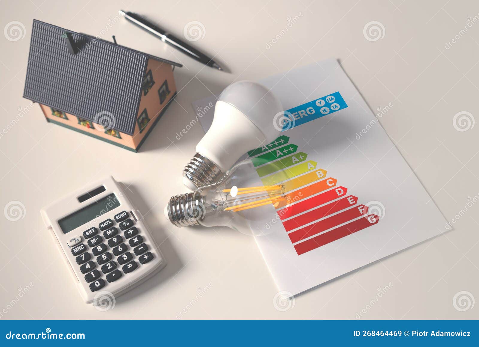 Energy Rating Chart, Energy Efficiency Stock Image - Image of change ...