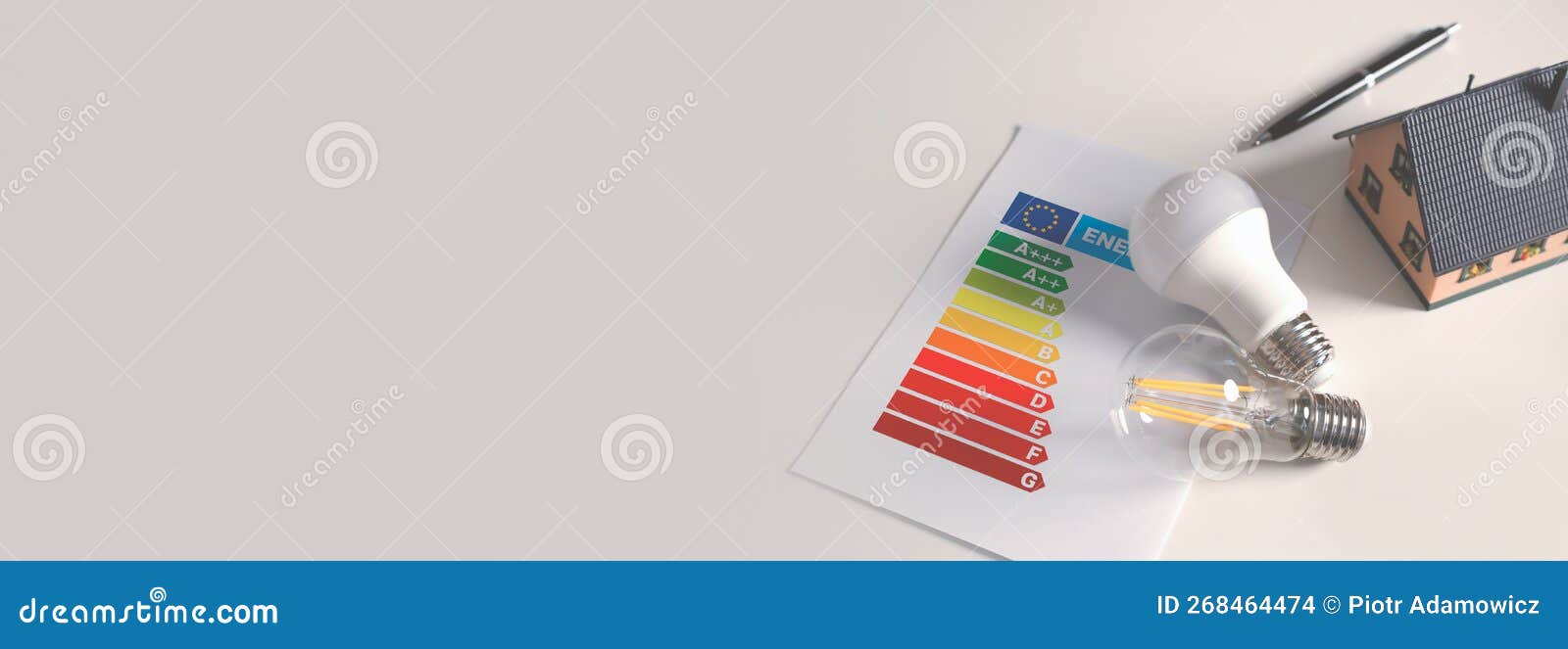 Energy Rating Chart, Energy Efficiency Stock Photo - Image of ...