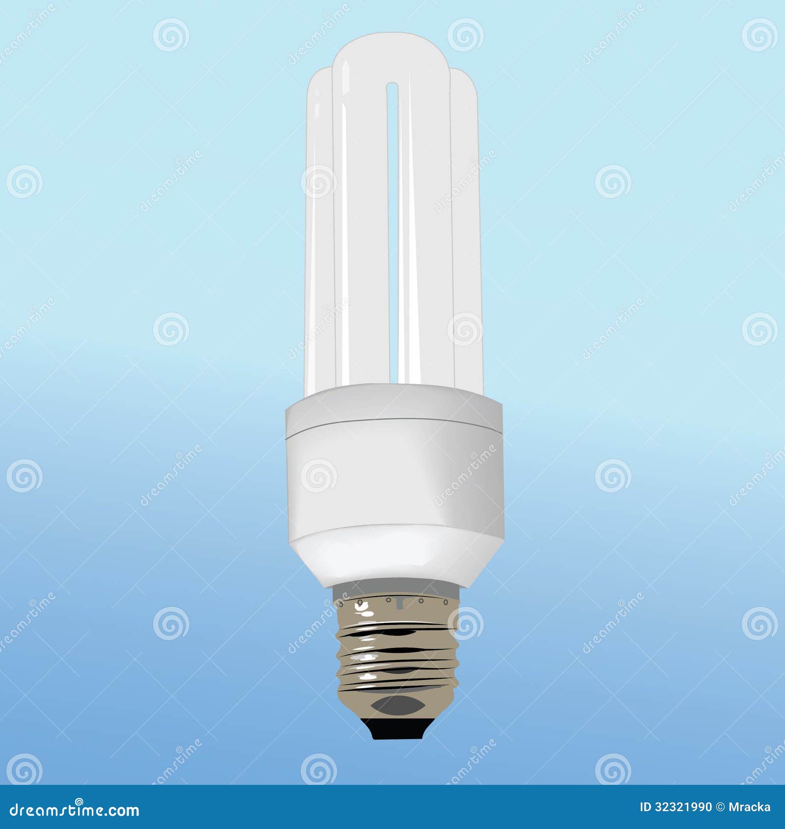 Energy saving bulb stock illustration. Illustration of household - 32321990