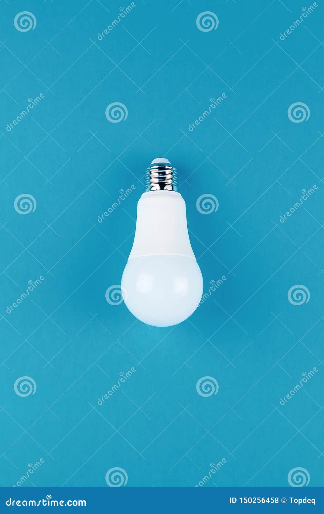 Energy Saving and Eco Friendly LED Light Bulb Stock Photo - Image of ...