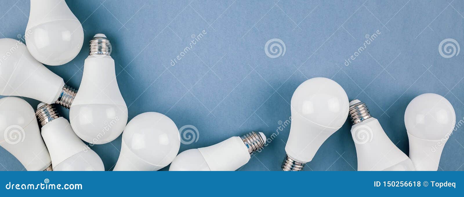 Energy Saving and Eco Friendly LED Light Bulbs Stock Photo - Image of ...