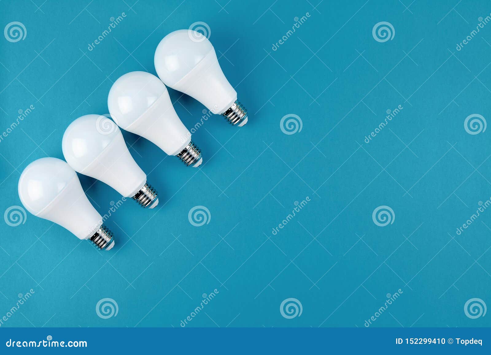 Energy Saving and Eco Friendly LED Light Bulbs Stock Photo - Image of ...