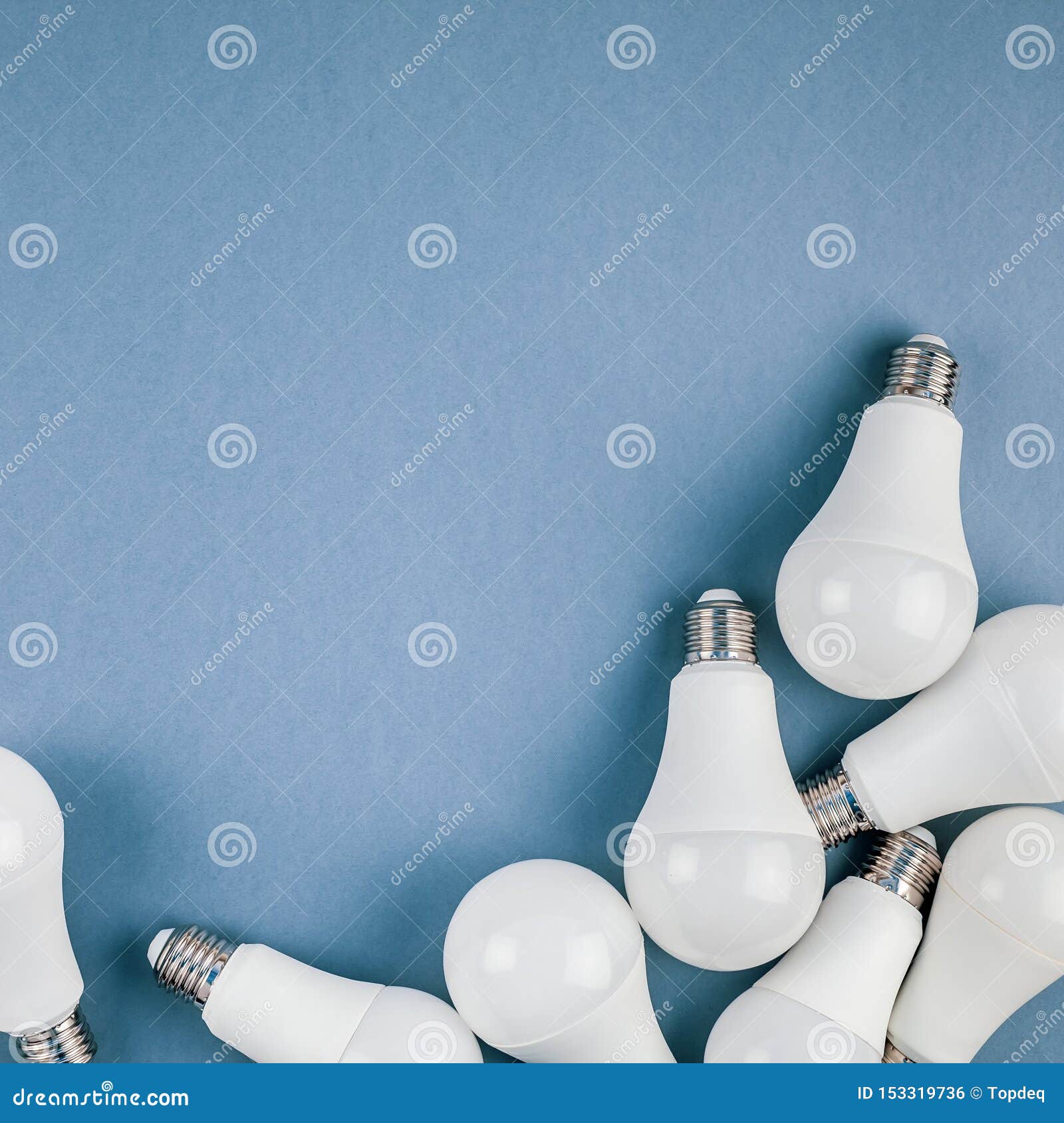 Energy Saving and Eco Friendly LED Light Bulbs Stock Photo - Image of ...