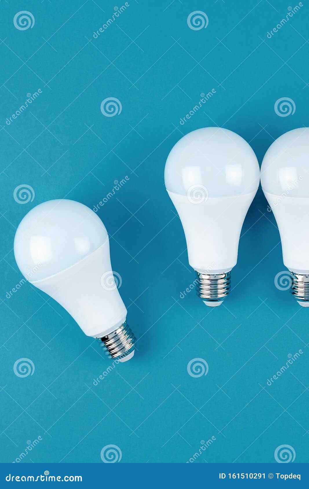 Energy Saving and Eco Friendly LED Light Bulbs Stock Image - Image of ...