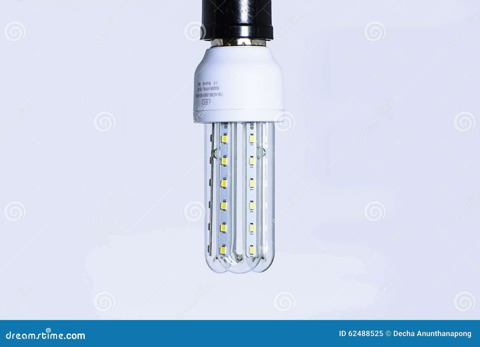 Energy Saving LED Light Bulb Stock Image - Image of power, green: 62488525