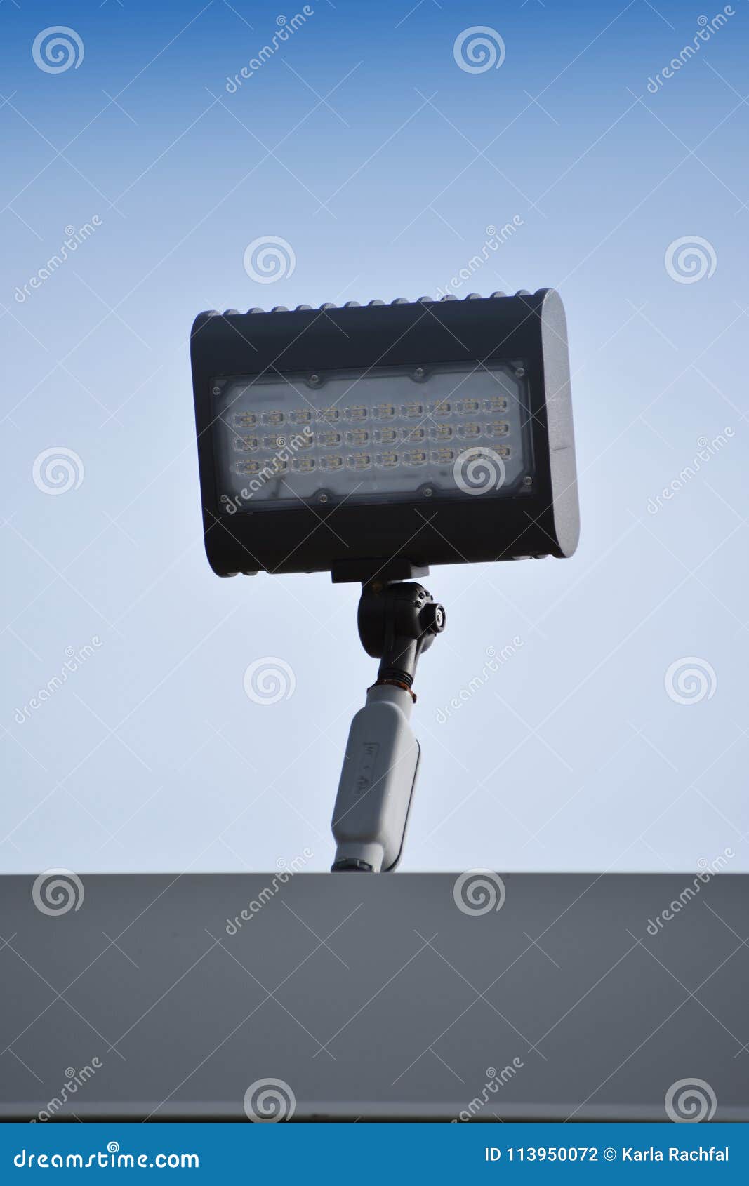 Building Security Lighting stock photo. Image of building - 113950072