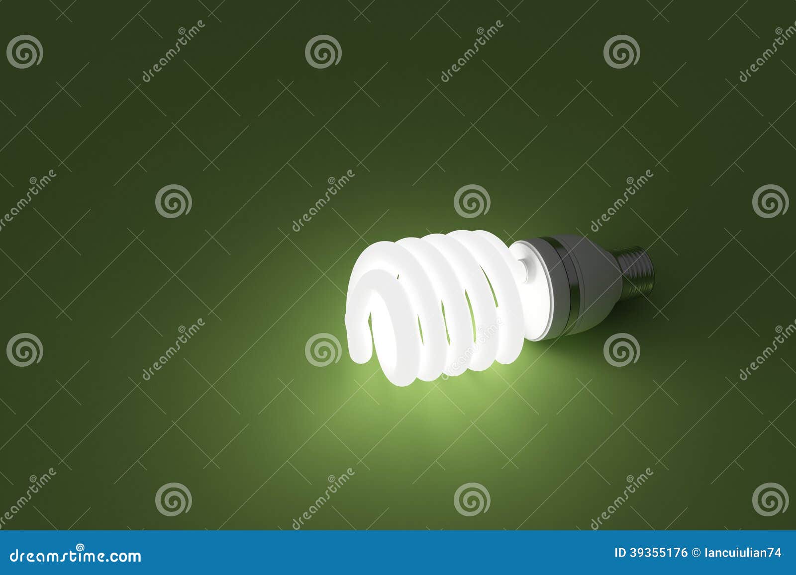 Energy Saving Light Bulb, Save Energy Light on Stock Photo - Image of ...