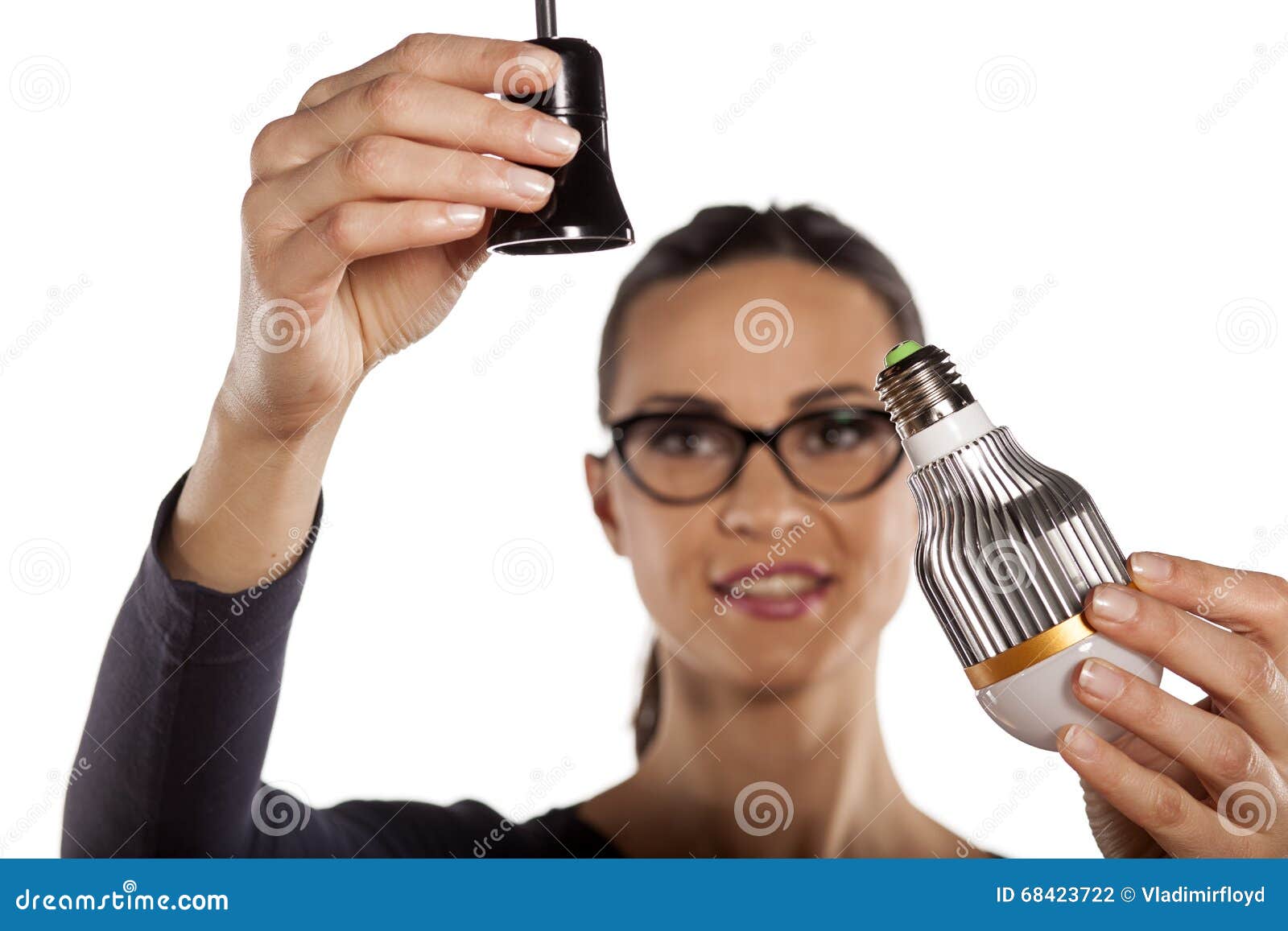 Energy saving lighting stock photo. Image of home, electricity - 68423722