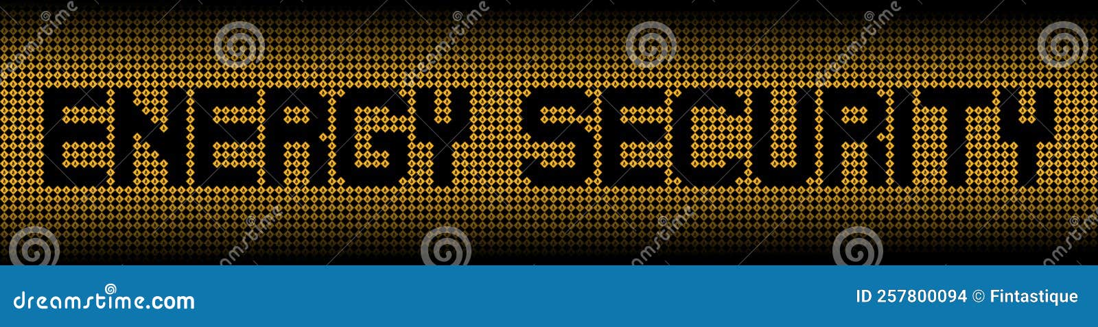 Energy Security Text on Flame Warning Sign Illustration Stock ...