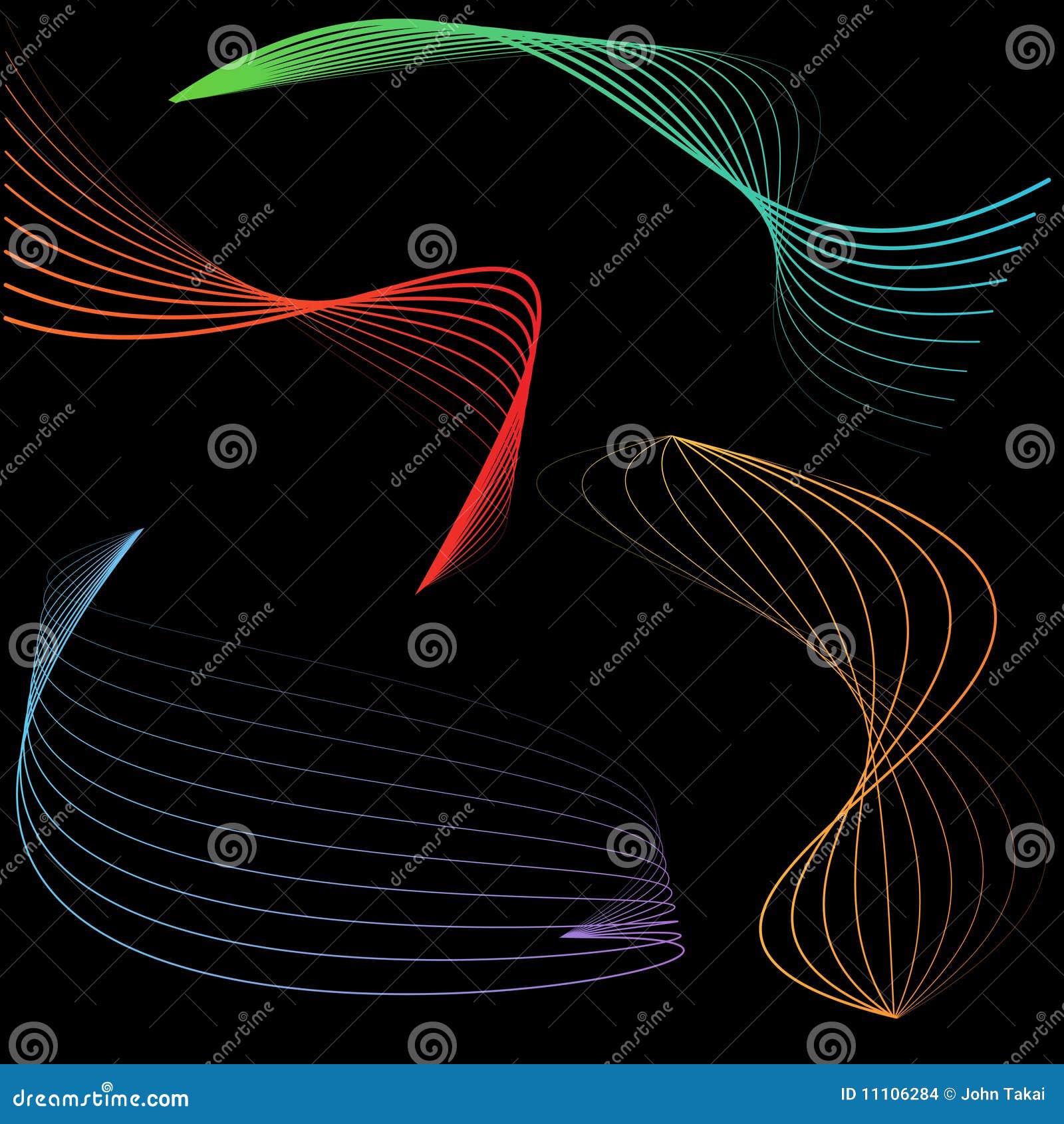 Energy Shapes stock vector. Illustration of energy, green - 11106284