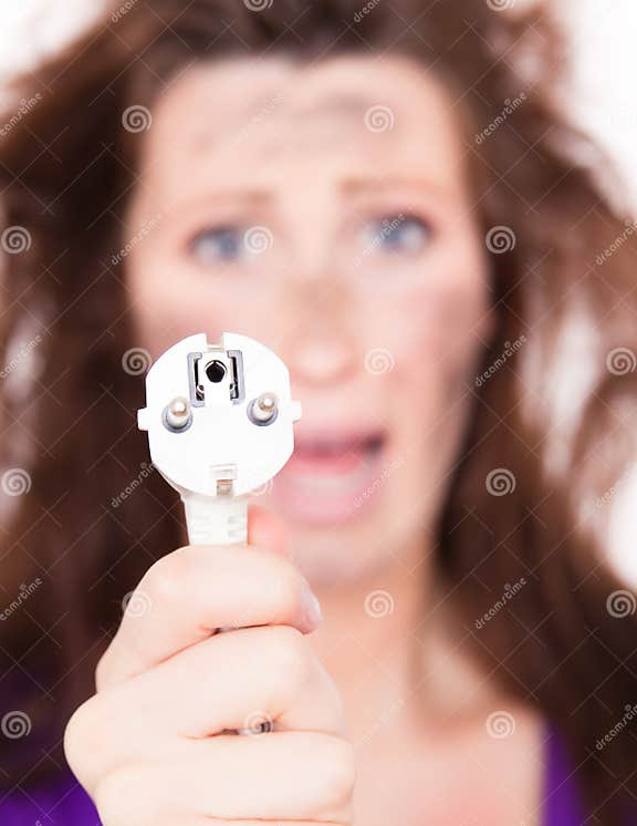 Energy shock stock image. Image of exploding, error, current - 23373095