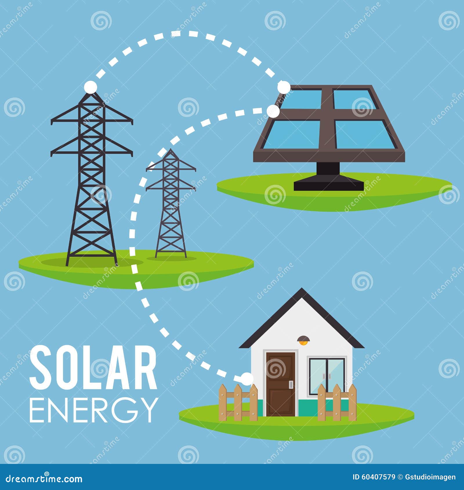 Energy sources stock vector. Illustration of sign, electric - 60407579