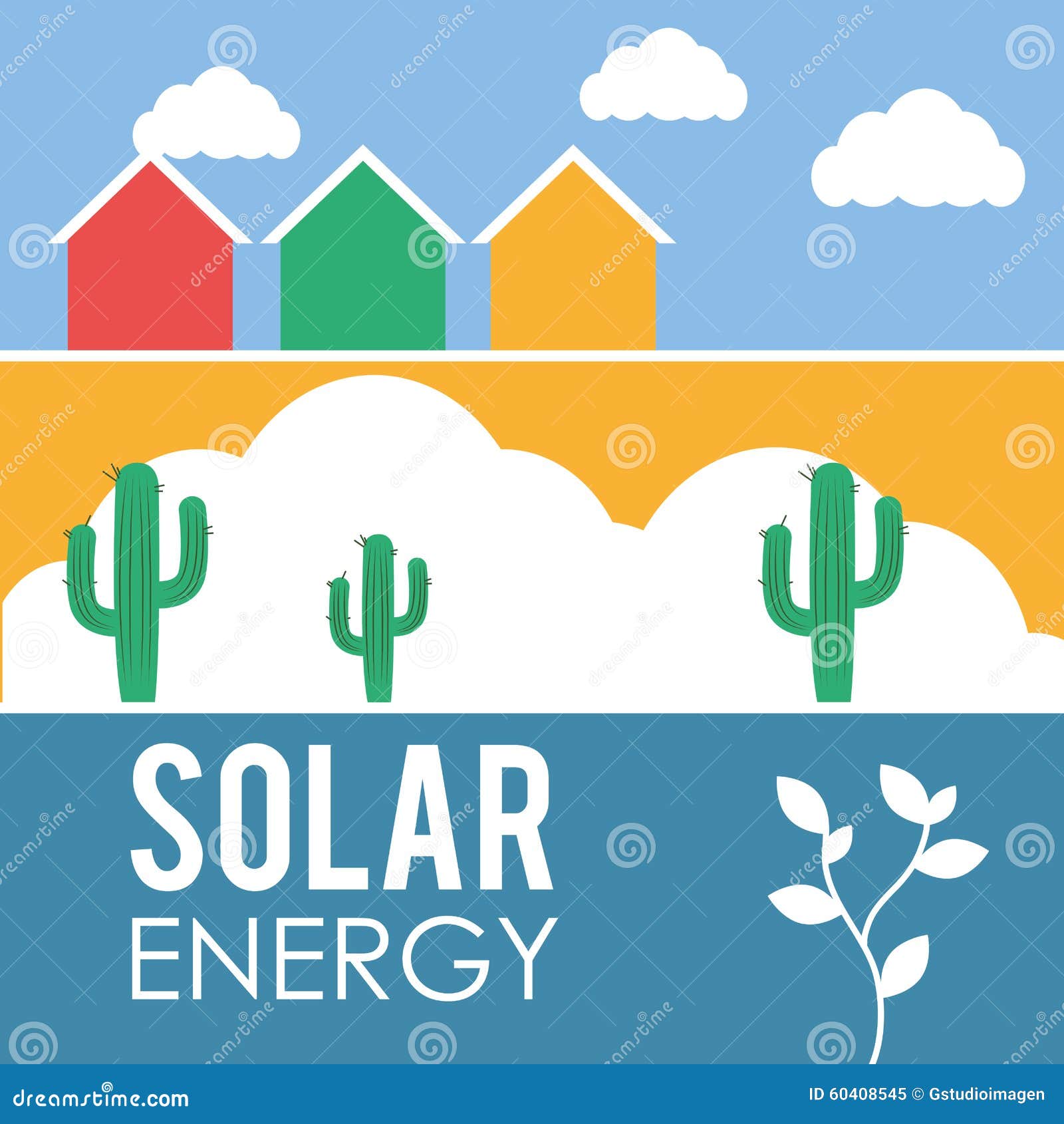 Energy sources stock vector. Illustration of plant, energy - 60408545