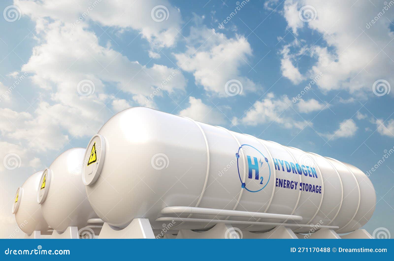 Energy Storage System or Battery Container Unit with Hydrogen Power ...