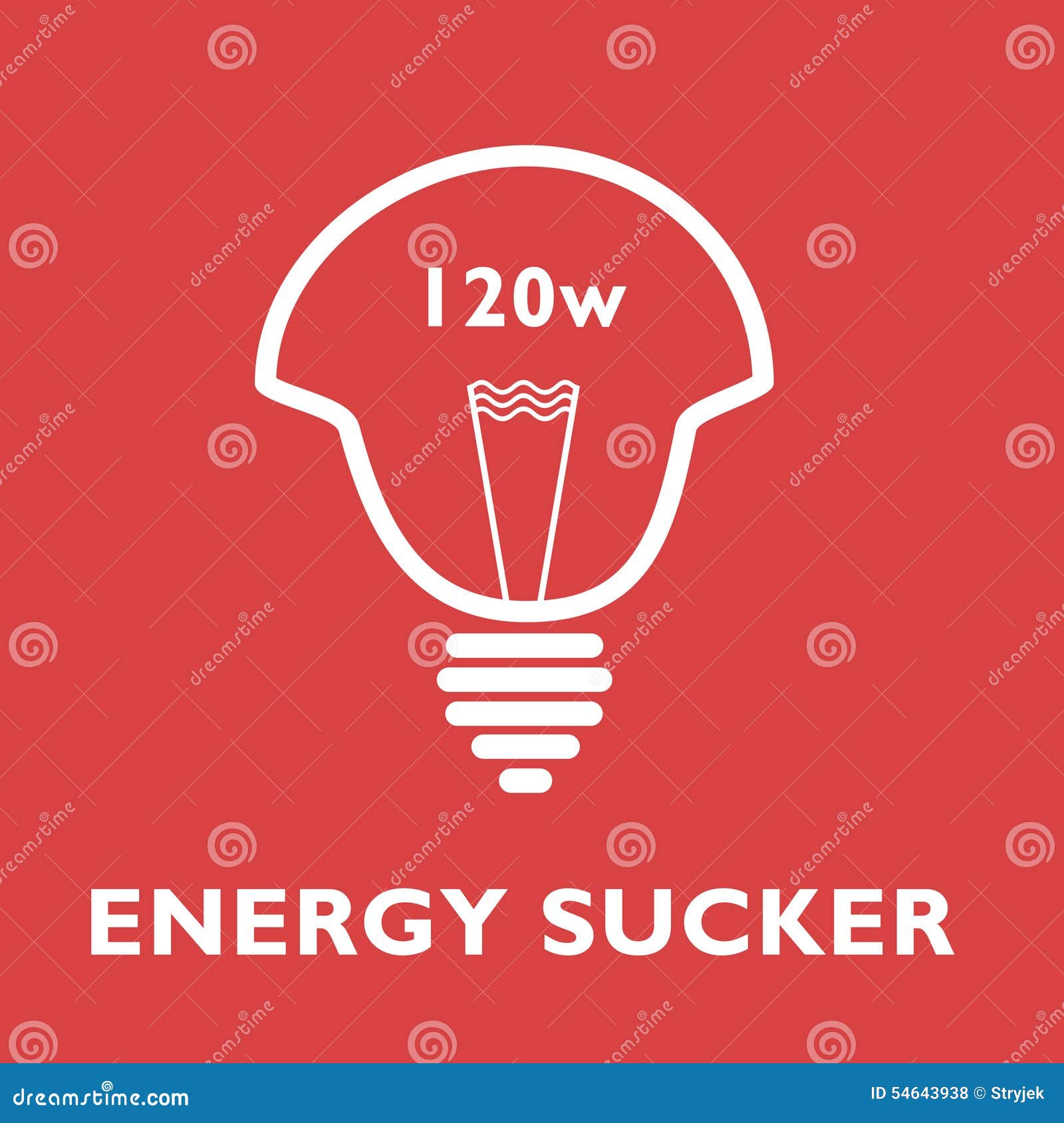 Energy sucker stock illustration. Illustration of friendly - 54643938