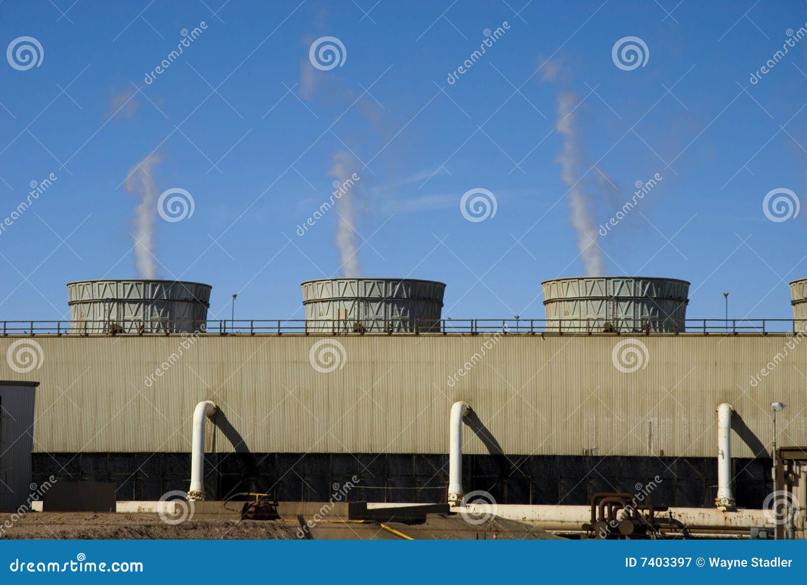 Energy Tank and Pipes stock image. Image of generating - 7403397