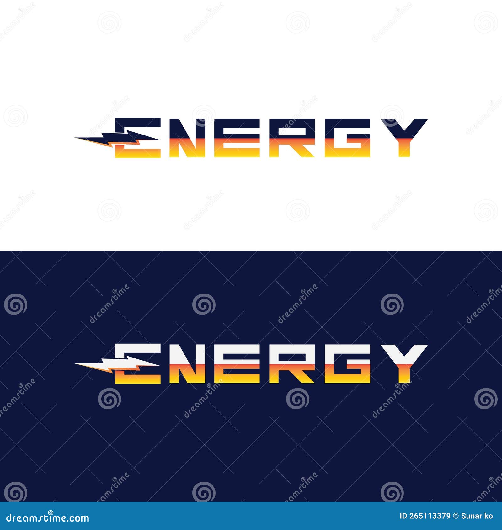 Energy Font. Vector Alphabet | CartoonDealer.com #124455074