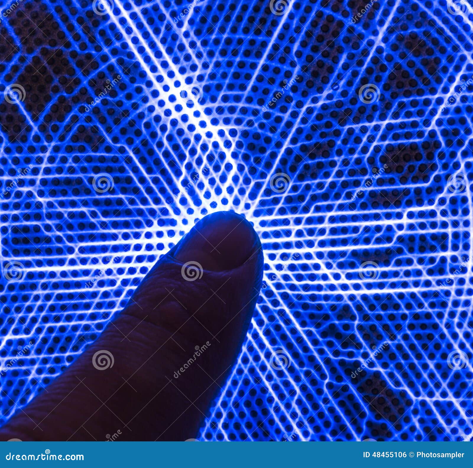 Energy touch stock photo. Image of magic, artistic, feel - 48455106